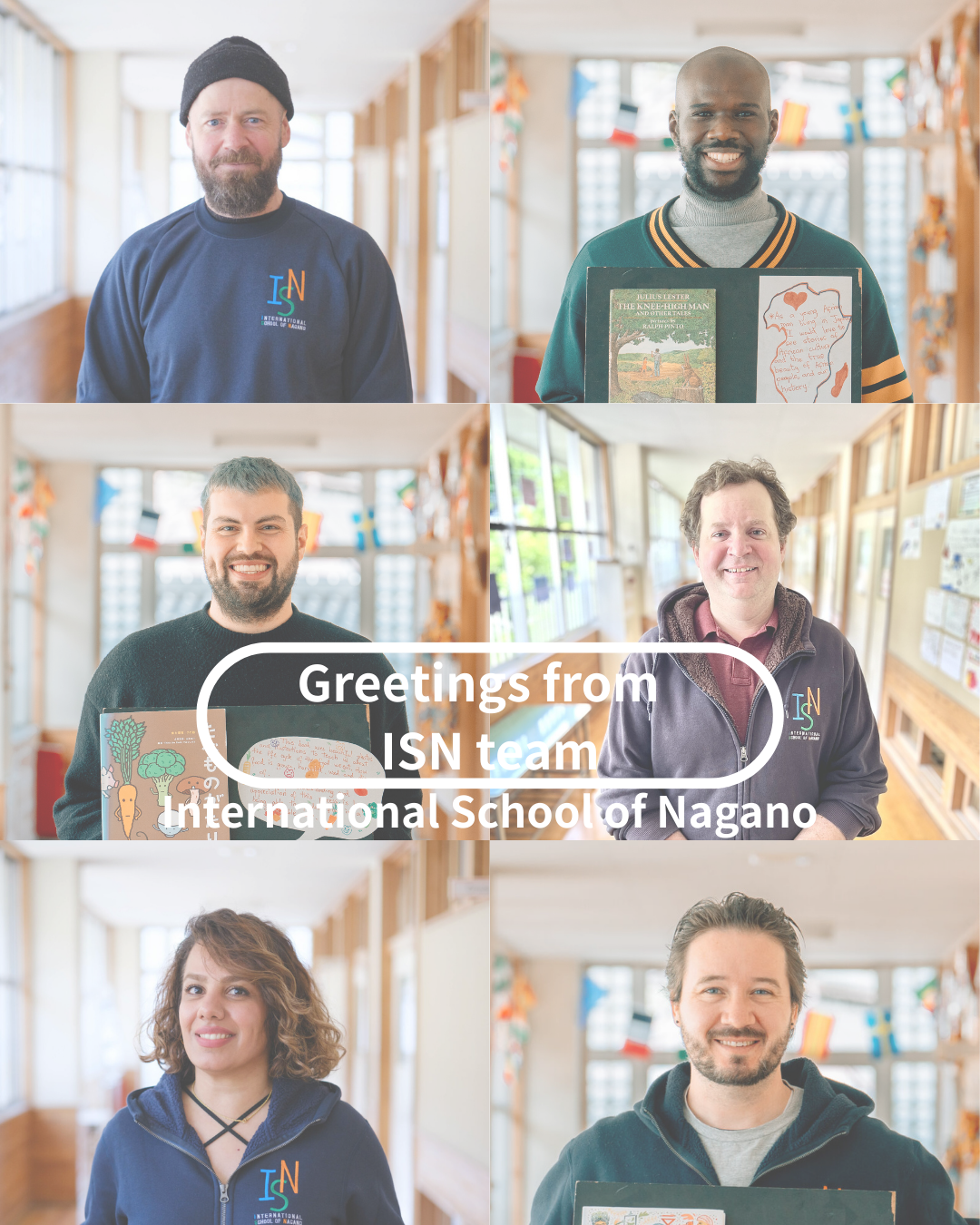【Greeting messages from ISN team】 – International School of Nagano